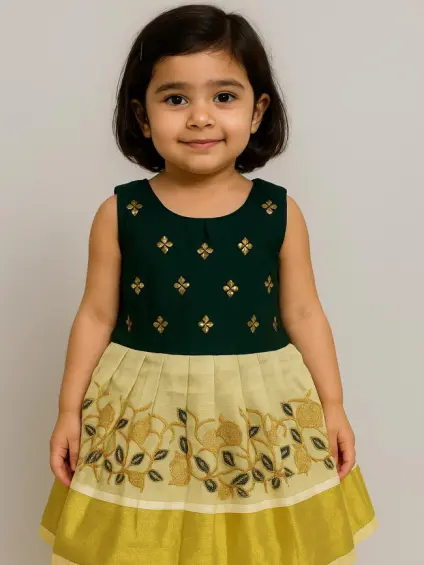 ONAM SPECIAL KIDS FROCK